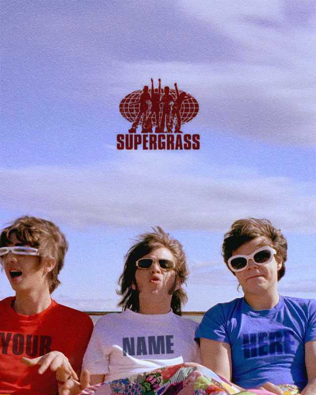 Supergrass - Create Your Custom Artwork